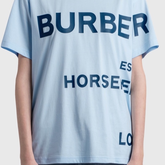 Burberry | Tops | Burberry Horseferry Print Oversized Tshirt | Poshmark